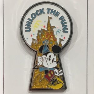 Disney | Accessories | Disney Official Mickey Mouse Keyhole Pin | Poshmark
